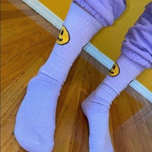 Justin Bieber | Accessories | Justin Bieber Drewhouse Socks Lavender ...